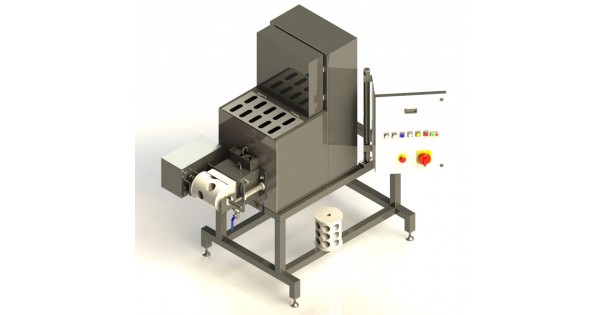 Equipment for the making of Mozzarella : Stretching machine and ...